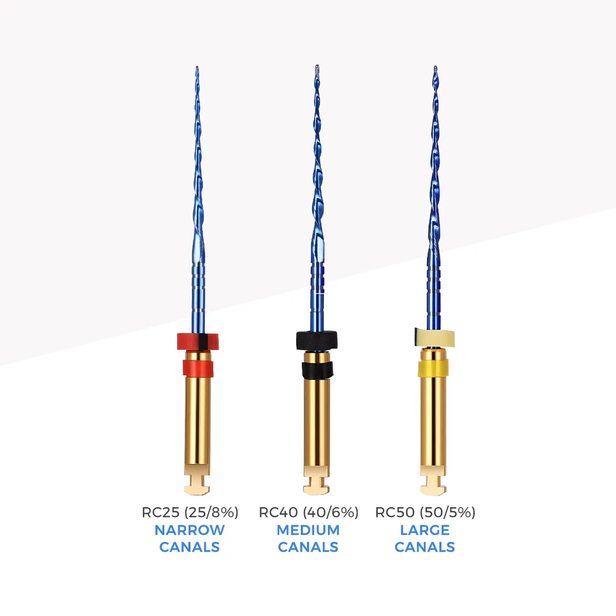 Waldent Flexiwave Reciprocating Files (25mm) - NiTi Files for Effective ...