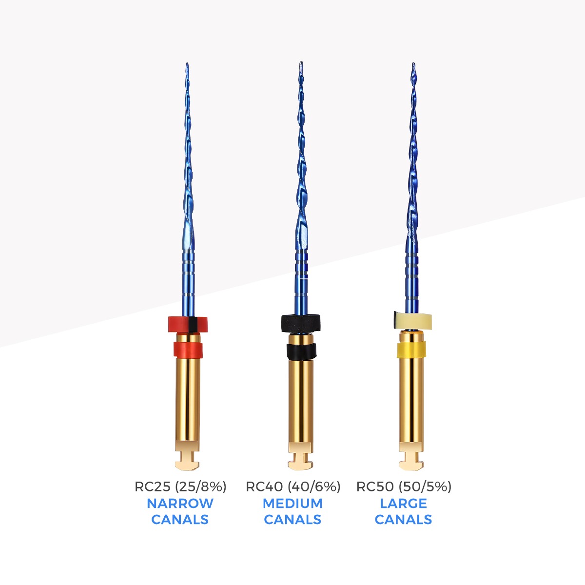 Waldent Flexiwave Reciprocating Files (21mm) - NiTi Files for Efficient ...