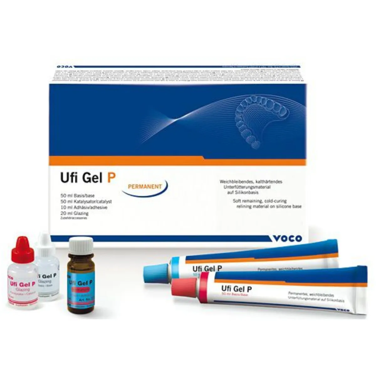 Voco Ufi Gel P Soft Denture Relining Material