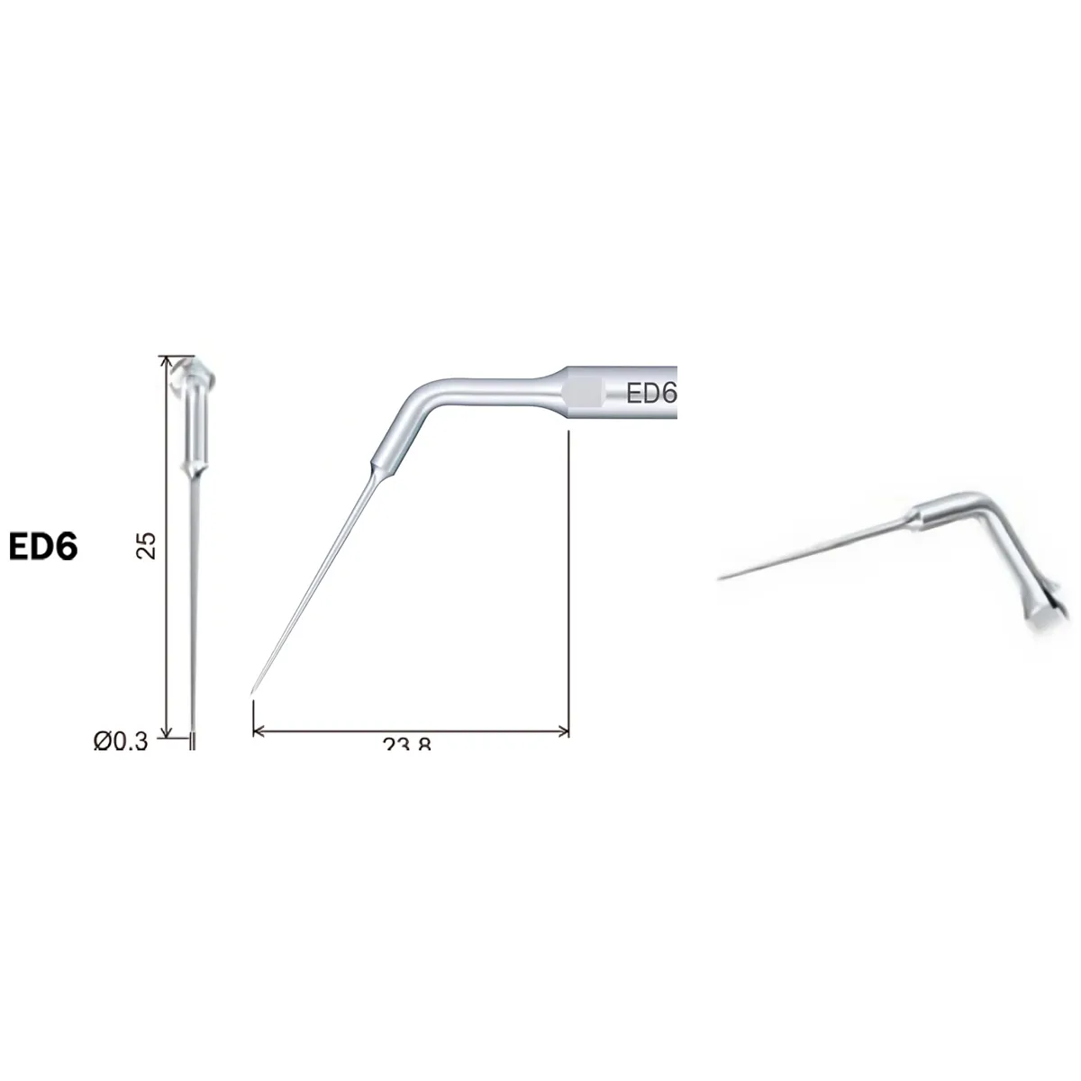 Woodpecker Scaler Tip - ED6