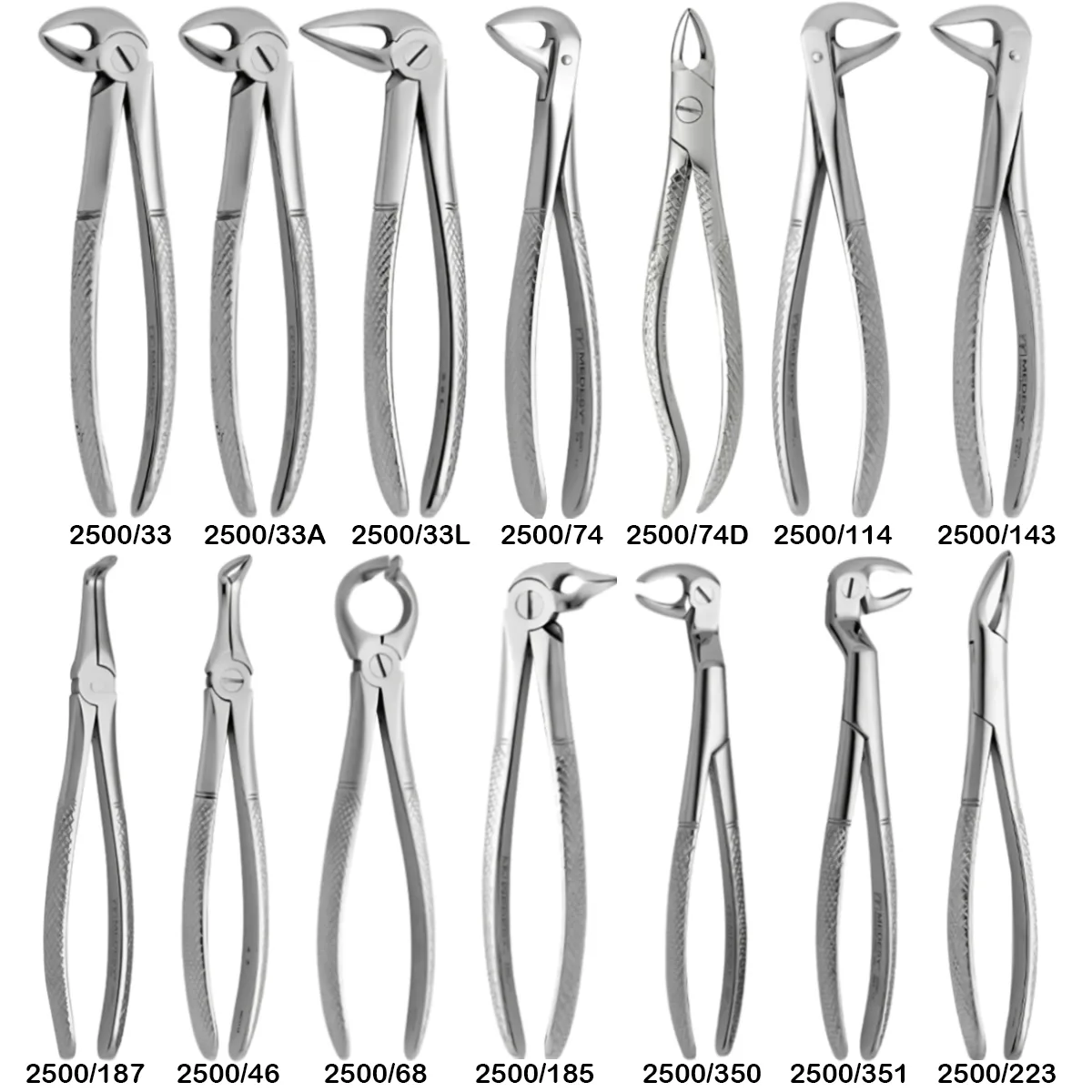 Medesy Lower Roots Extraction Forceps