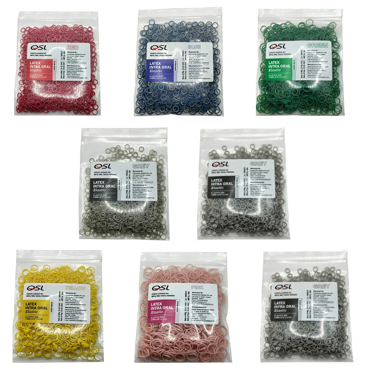 OSL Orthodontic Intraoral Elastics