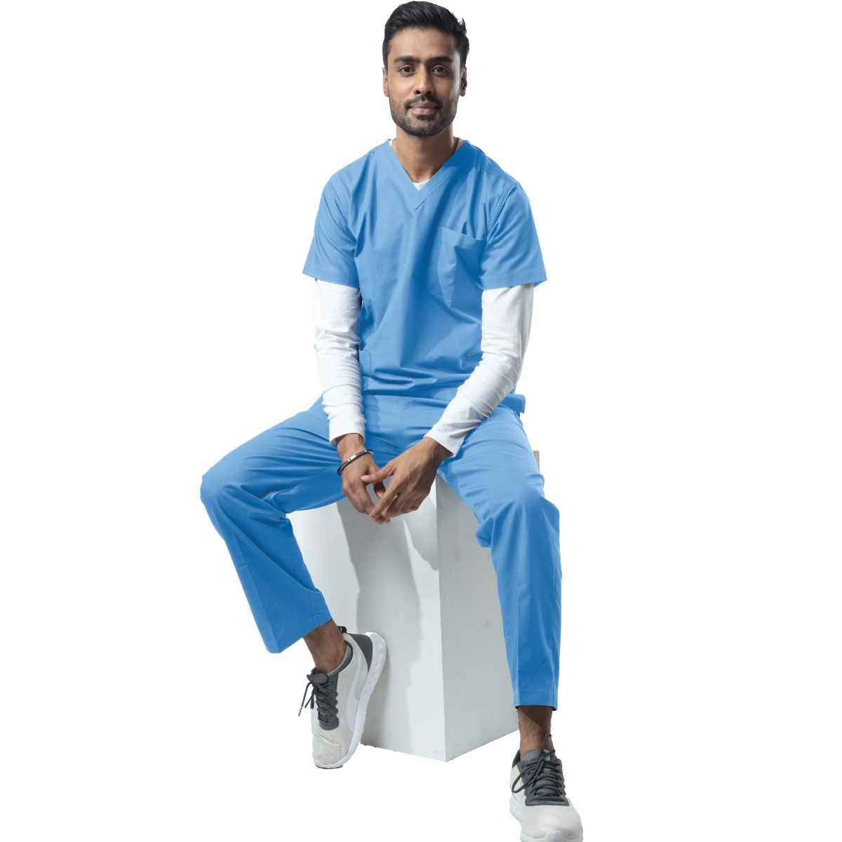 Uniform Craft Classic Scrubs Male - DSV - Ocean Blue