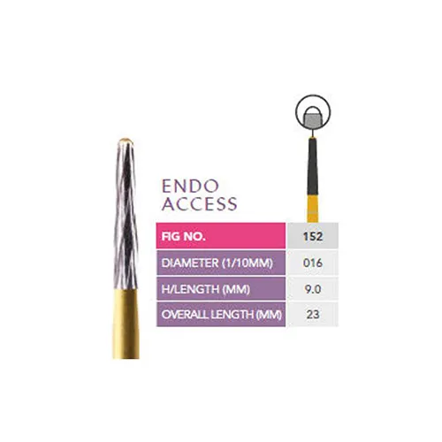 Prima Dental Endo Access Bur FG #152 | Dentalkart