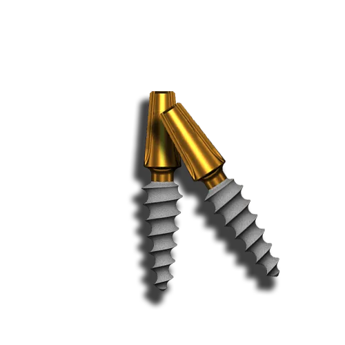 Impact Compressive Sharp Tip Dental Implant 6mm