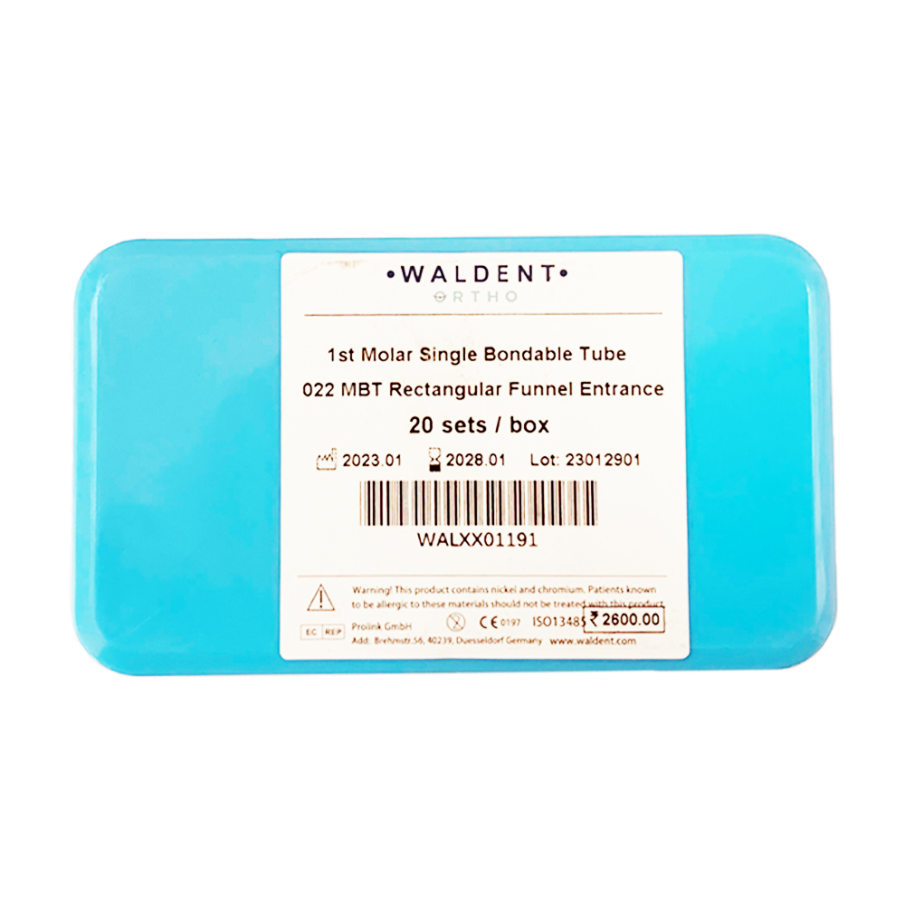 Buy Waldent Ortho Bondable Buccal Tubes MBT 0.022 At Best Price On ...