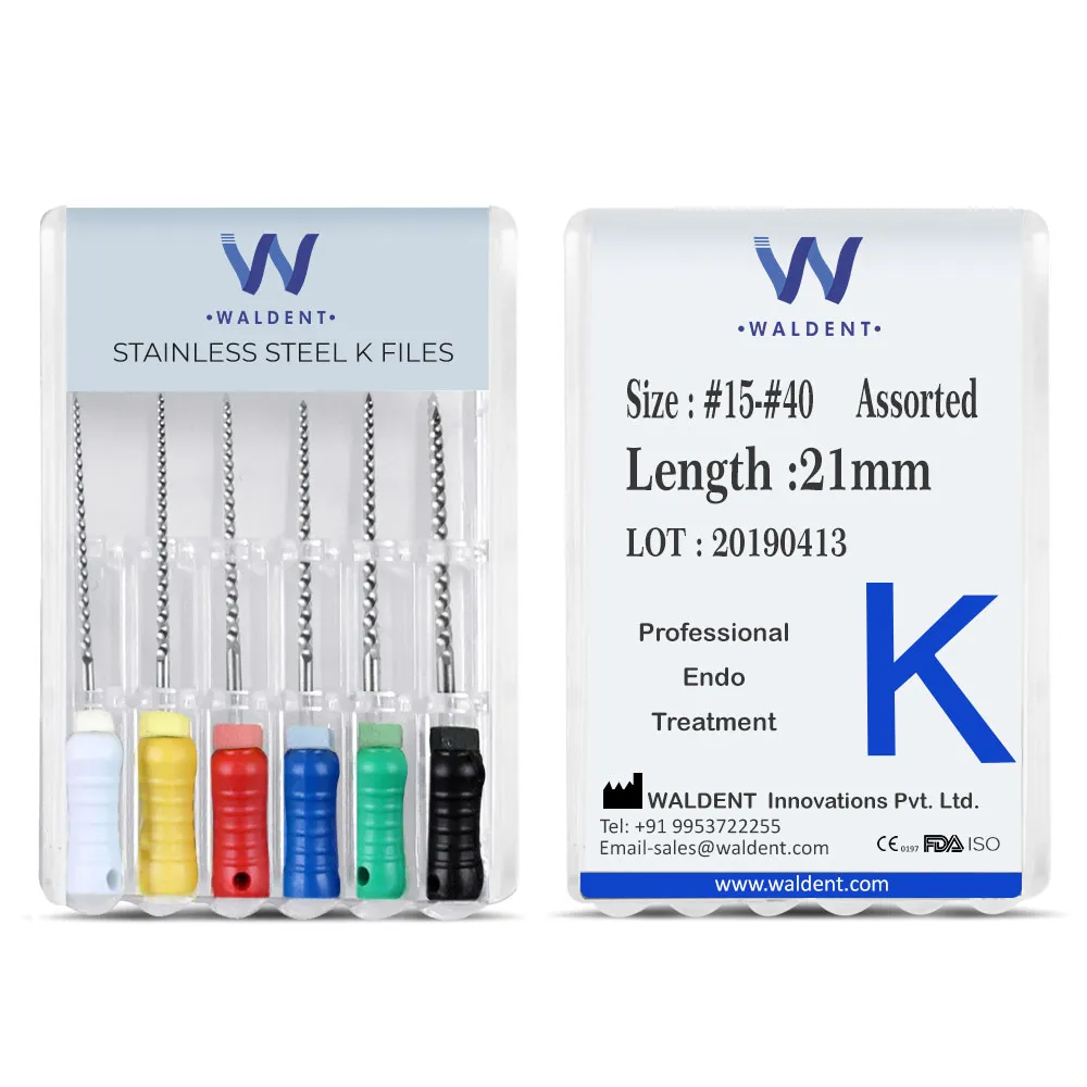 Waldent Professional K-File 21mm at Reasonable Price | Dentalkart
