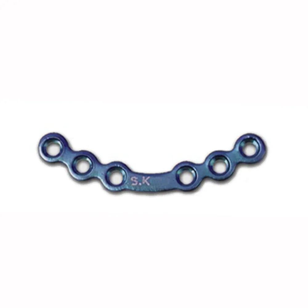 Sk Surgicals Titanium Mini Bone Plates Orbital With Gap 2mm