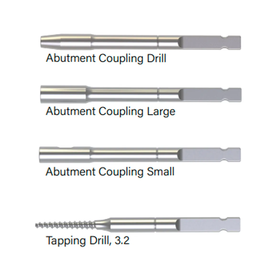 GS Implants AO Coupling Handle & Drills Kit