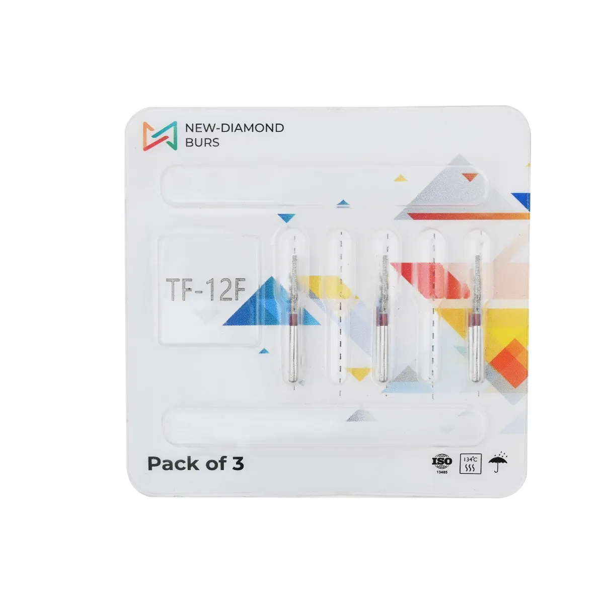 NewDiamond Taper Fissure Diamond Bur -TF ( Pack Of 3) | Dentalkart