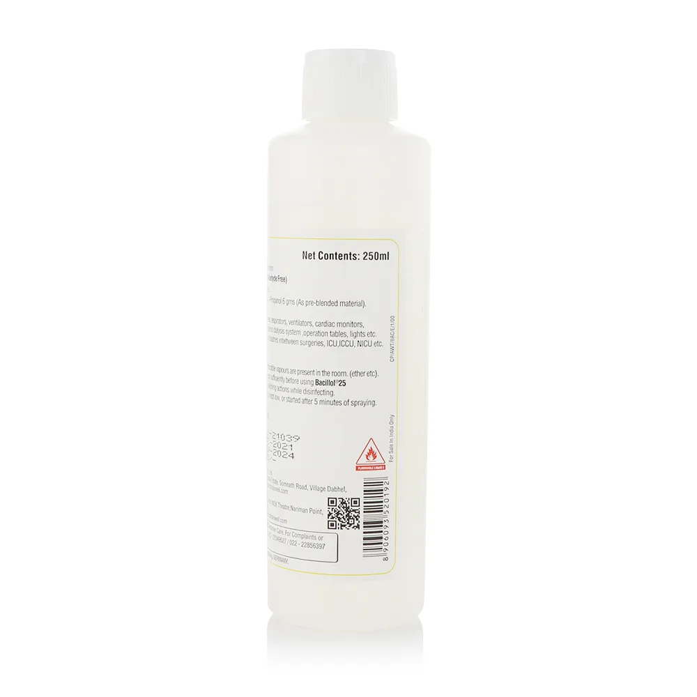 Bacillol 25 Surface & Equipment Disinfectant Online at Best Price ...
