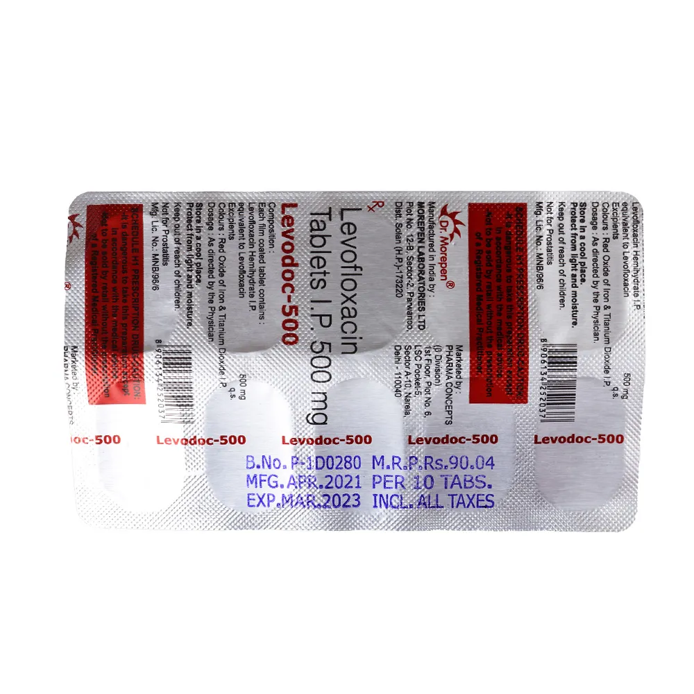 Buy Dr. Morepen Levodoc-500 Online at Best Price | Dentalkart.com