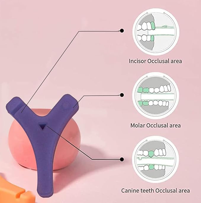 Captain Ortho Y-Shaped Aligner Chewies With