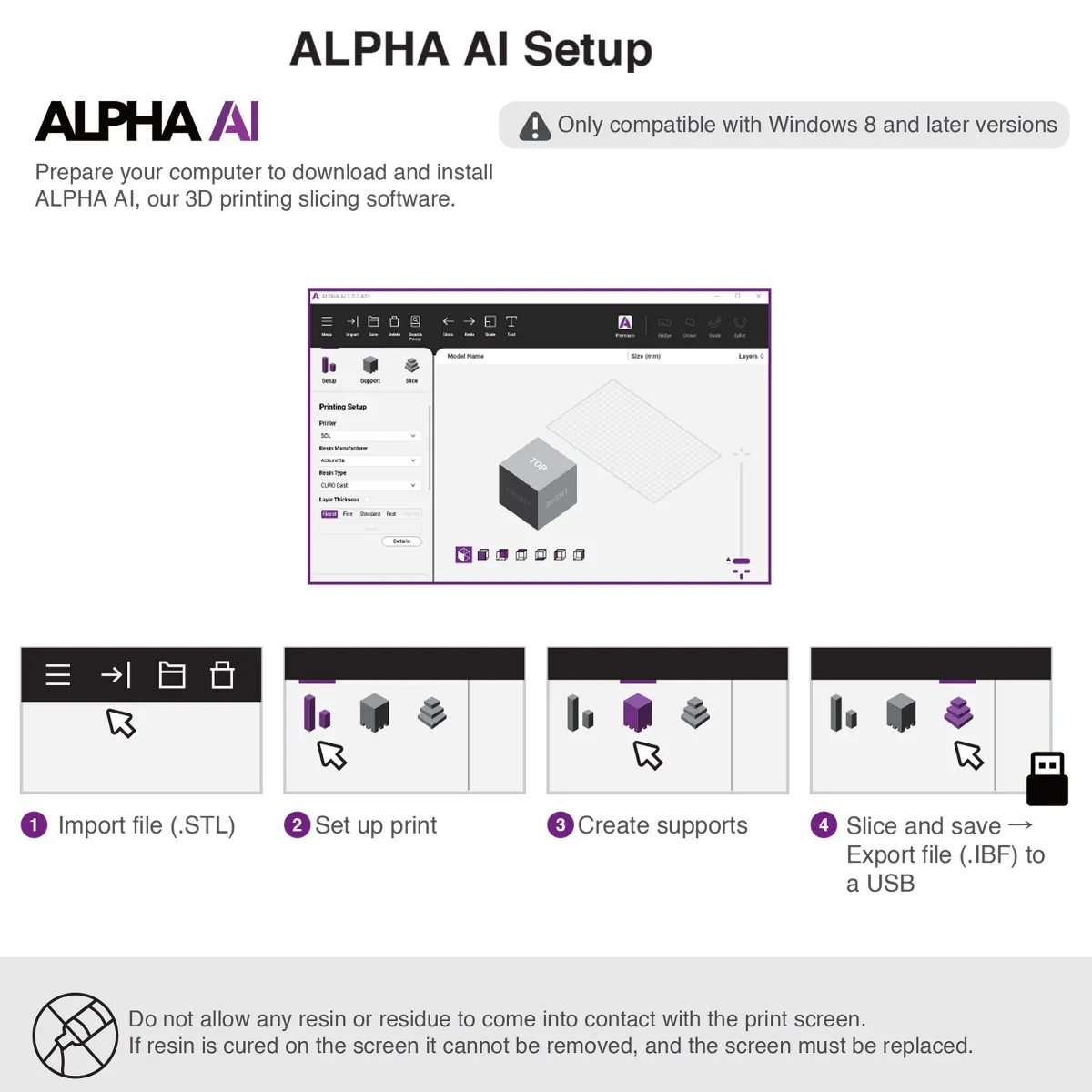 Ackuretta SOL-130 Dental 3D Printer