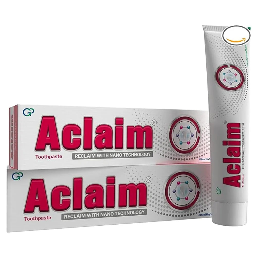 Group Pharma Aclaim Toothpaste With Nano Technology