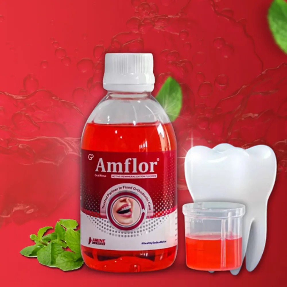 Group Pharma Amflor Oral Rinse With Active