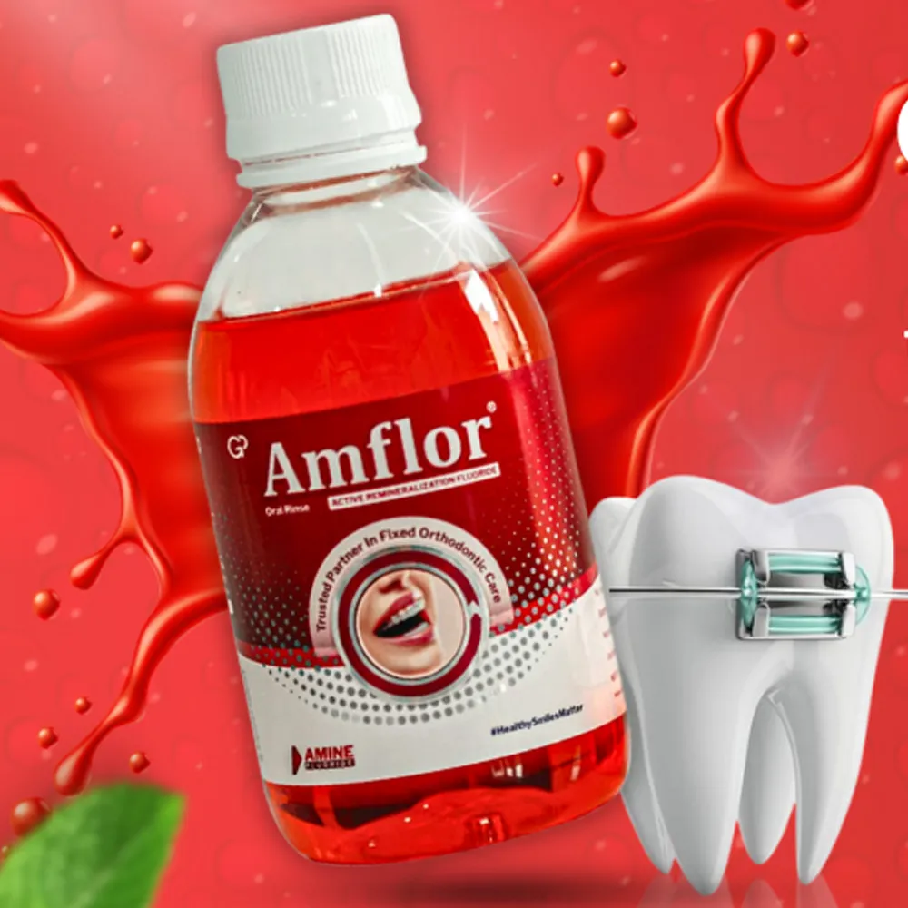 Group Pharma Amflor Oral Rinse With Active