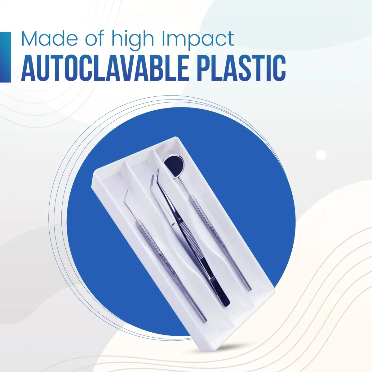 Api Autoclavable PMT Tray