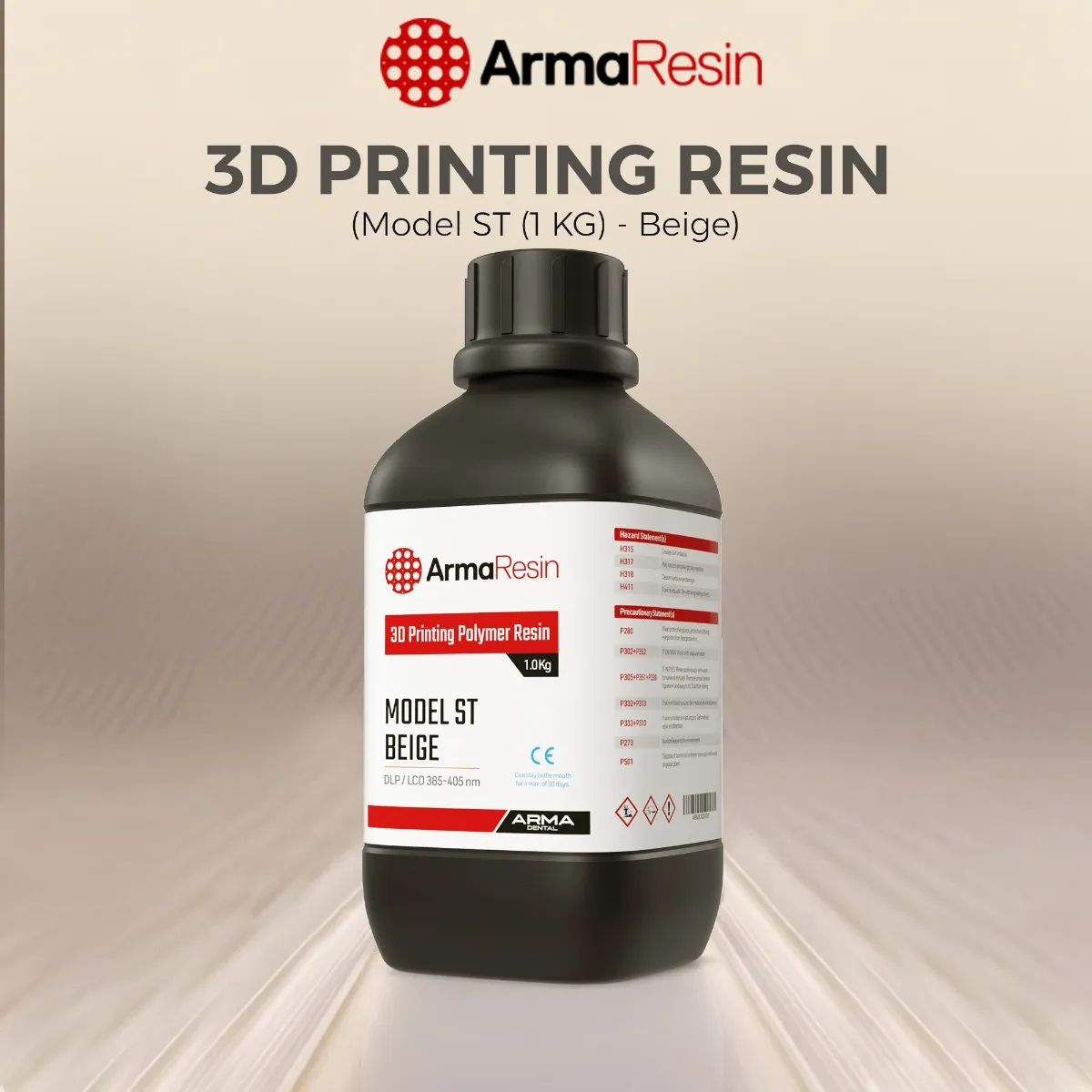 Arma Dental 3D Printing Resin - Model ST (1 KG) - Beige Online at Best Price | Dentalkart.com