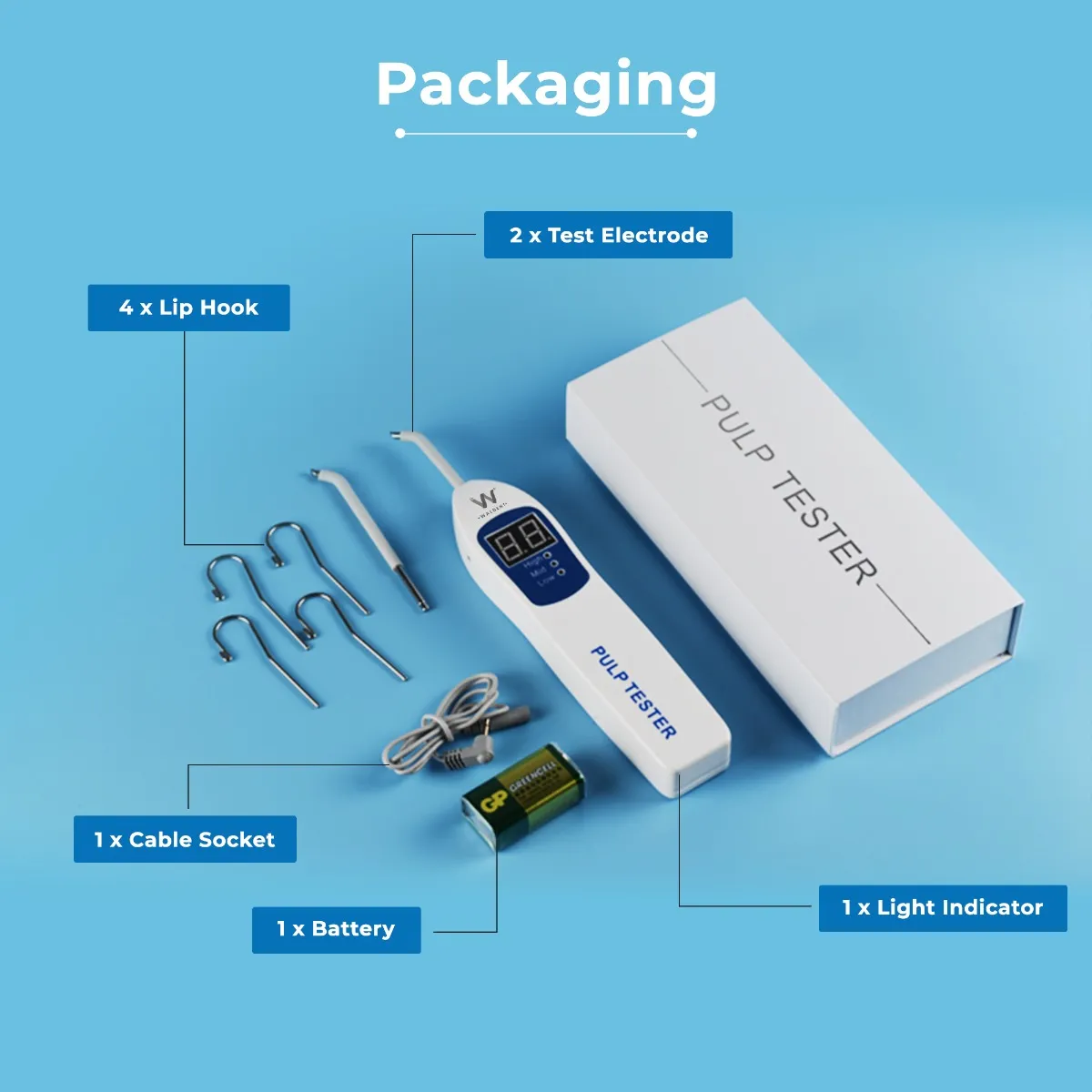 Electric Pulp Tester: Buy Dental Pulp Vitality Tester Online - DentalKart