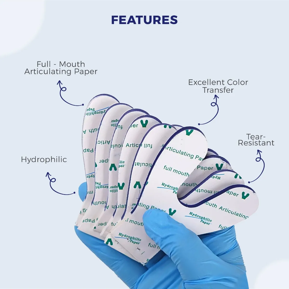 Alphadent Articulating Paper Horseshoe