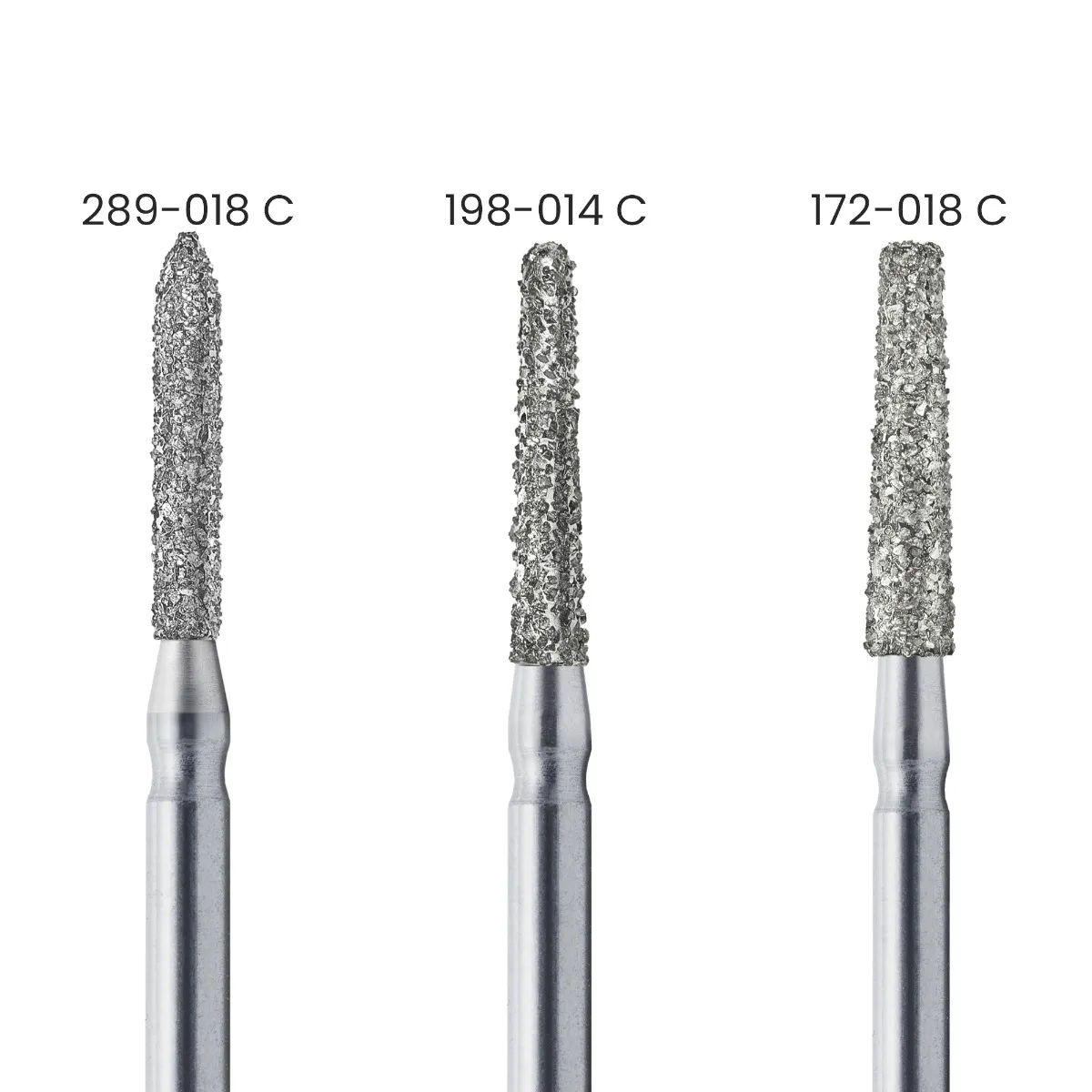 TriHawk Diamond Bur Set 12 Shapes With Bur Box | Dentalkart