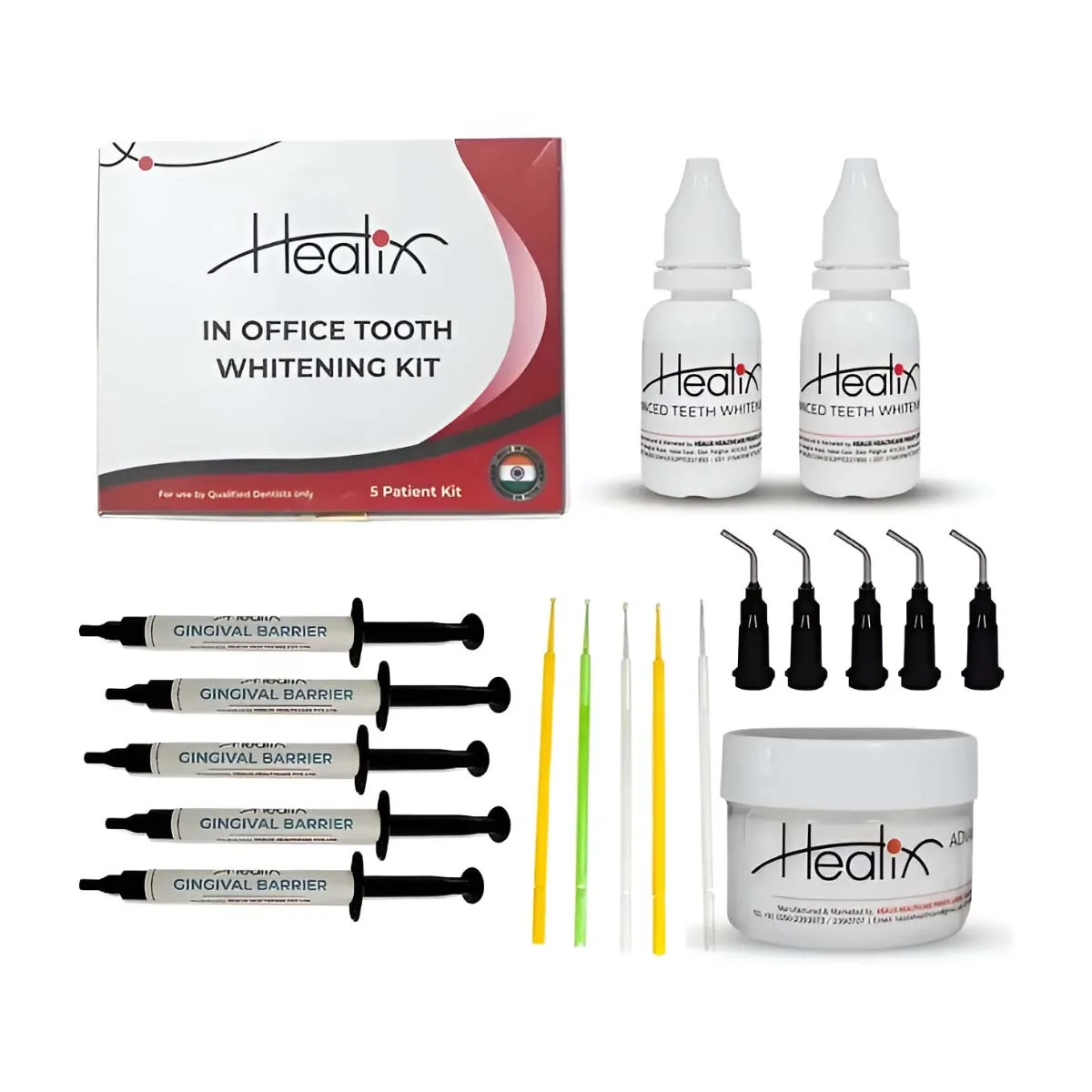 Buy Healix Inoffice Bleaching Kit for 5 Patients Online at Best Price ...