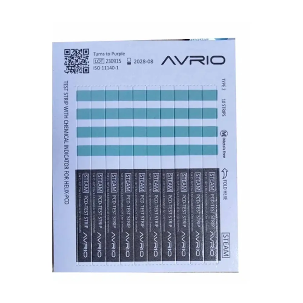 Avrio PCD Sterilization Monitoring Strips