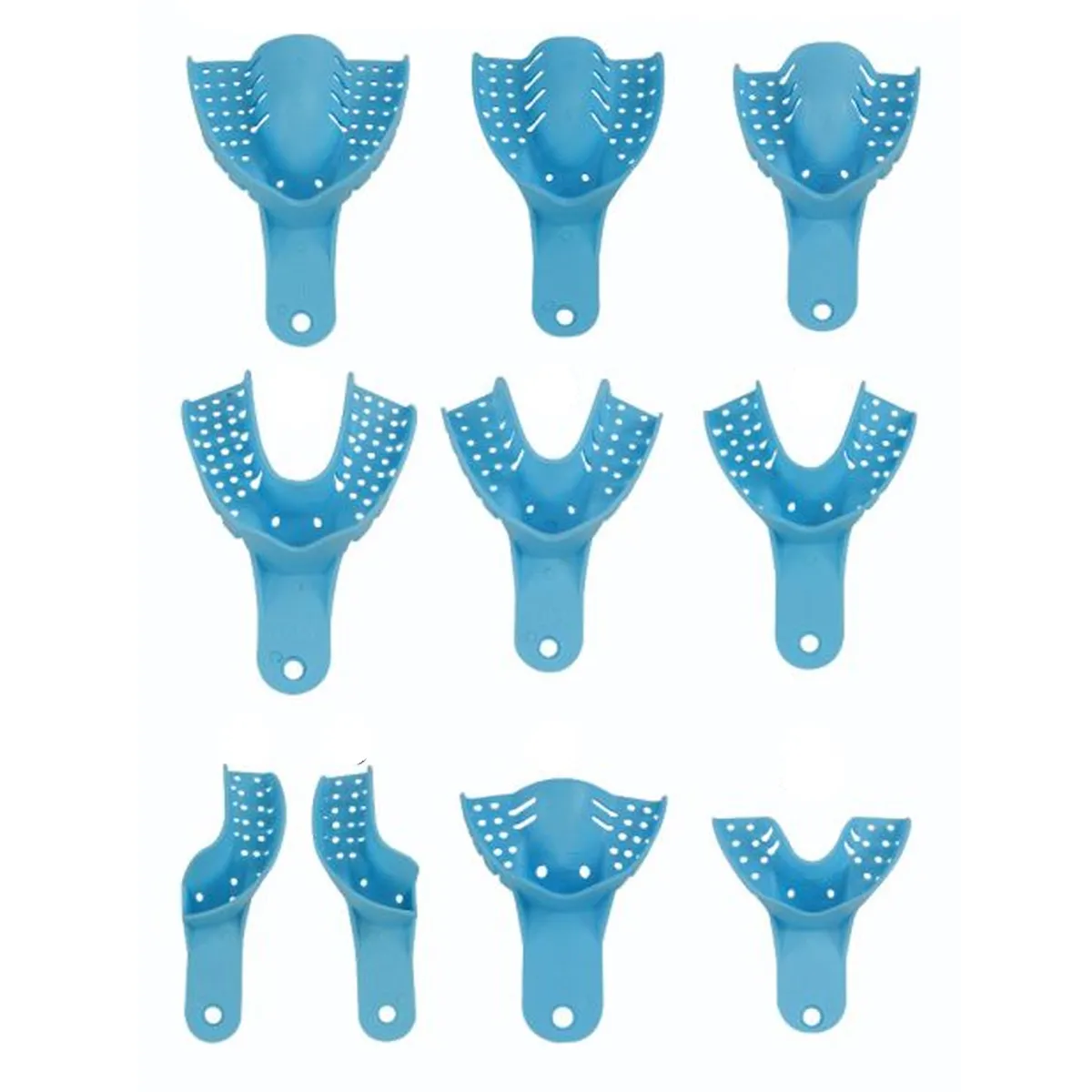 Impression Trays - Buy Dental, Perforated, Plastic, Sectional ...