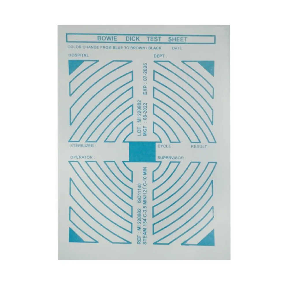 Miracle A4 Bowie-Dick Test Sheets (Pack of 50)