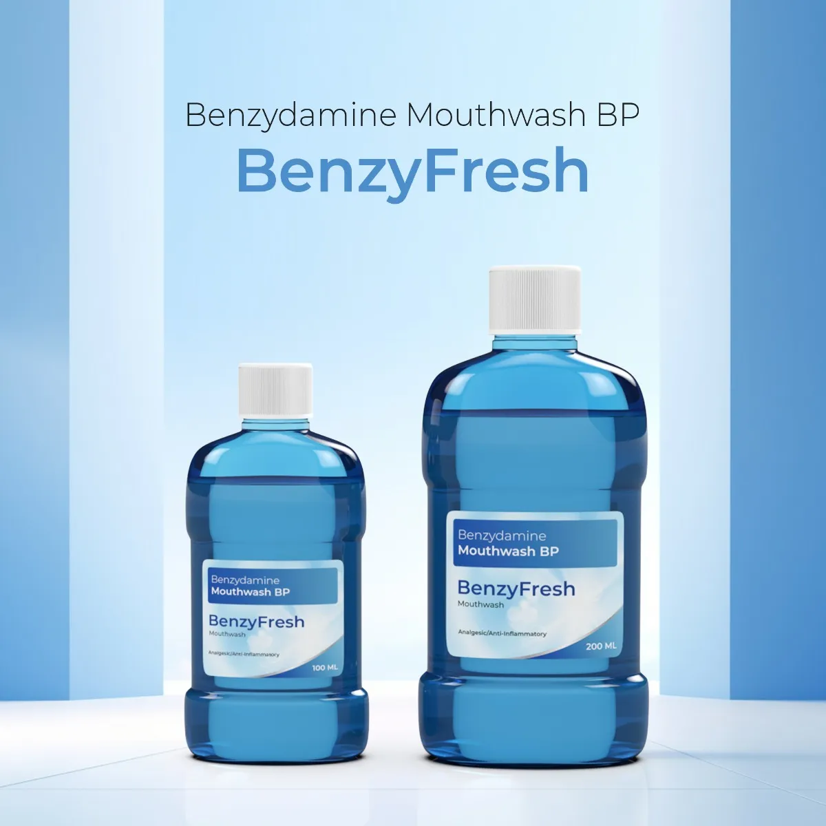 Vasa Benzyfresh Benzydamine Mouthwash 0.15%