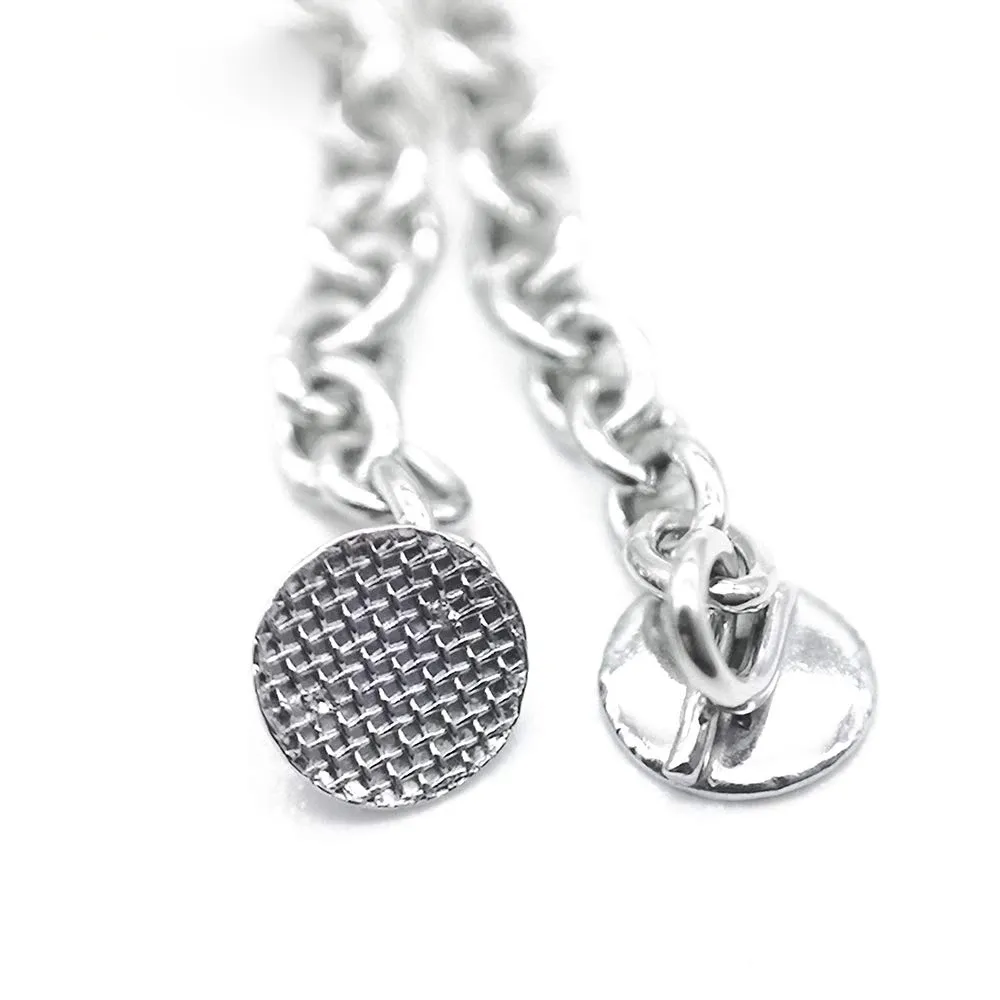 Koden Bondable Button With Chain (Pack of 2)