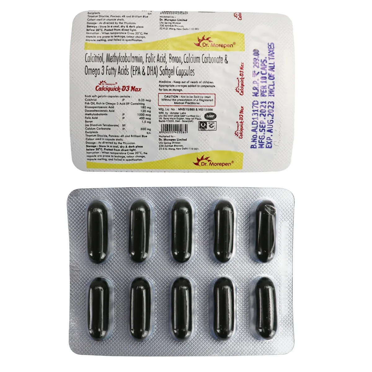 Buy Dr.Morepen Calciquick-D3 Max Online at Best Price| Dentalkart