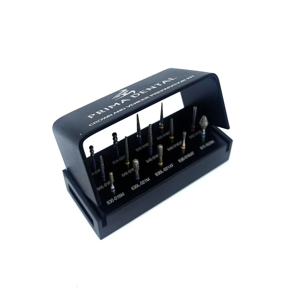 Prima Dental Diamond Bur Crown & Veneer Preparation Kit | Dentalkart