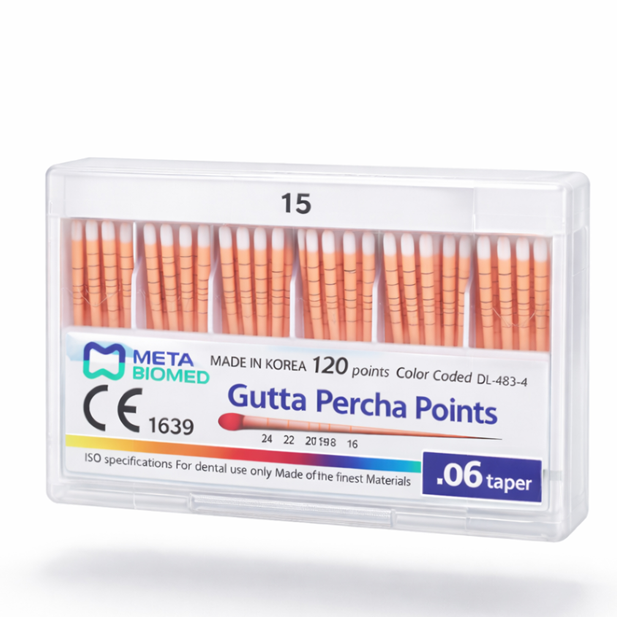 Buy Meta Gutta Percha Points Special Taper 0.06 #15 (Short Expiry 07 ...