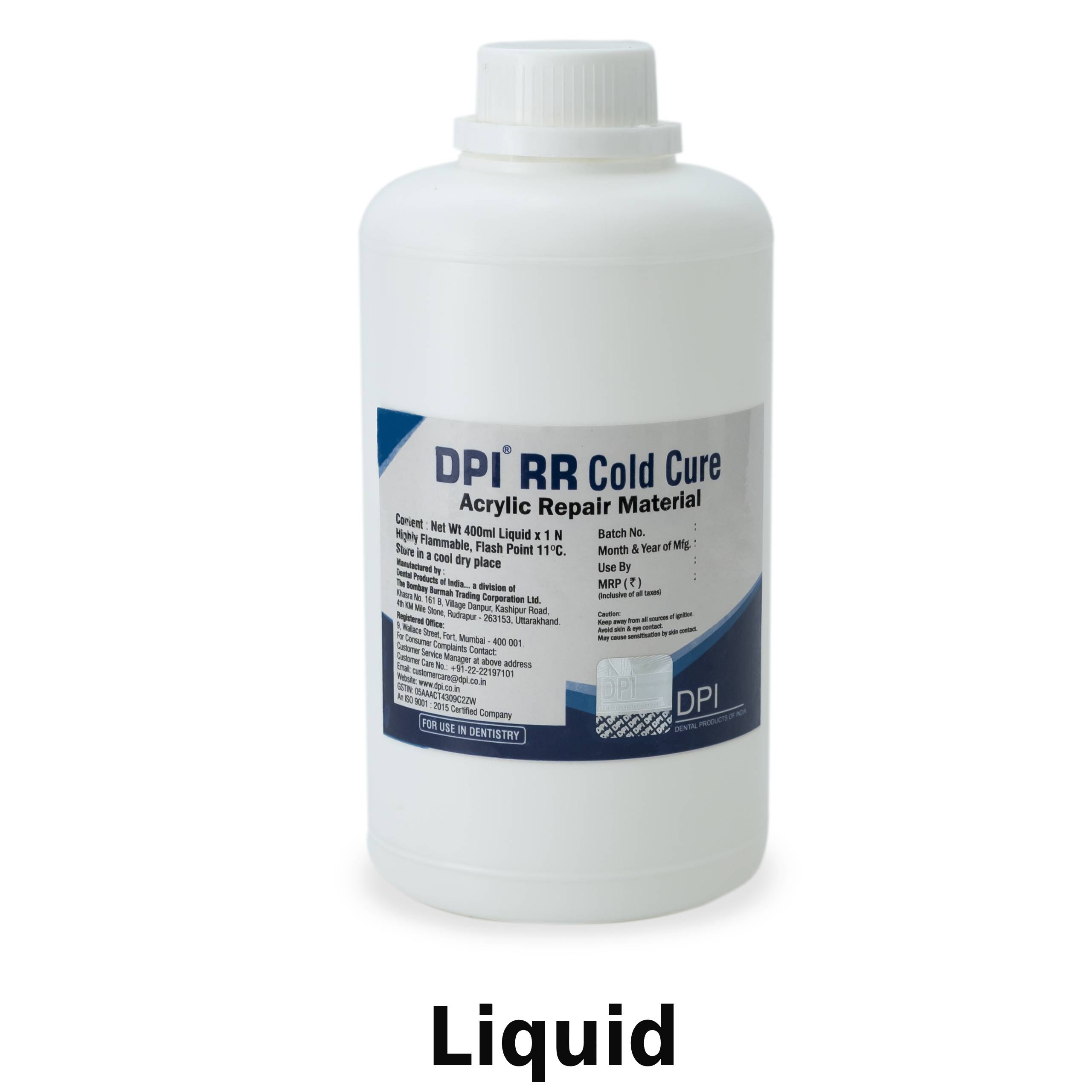 Dpi Rr Cold Cure Laboratory Packs