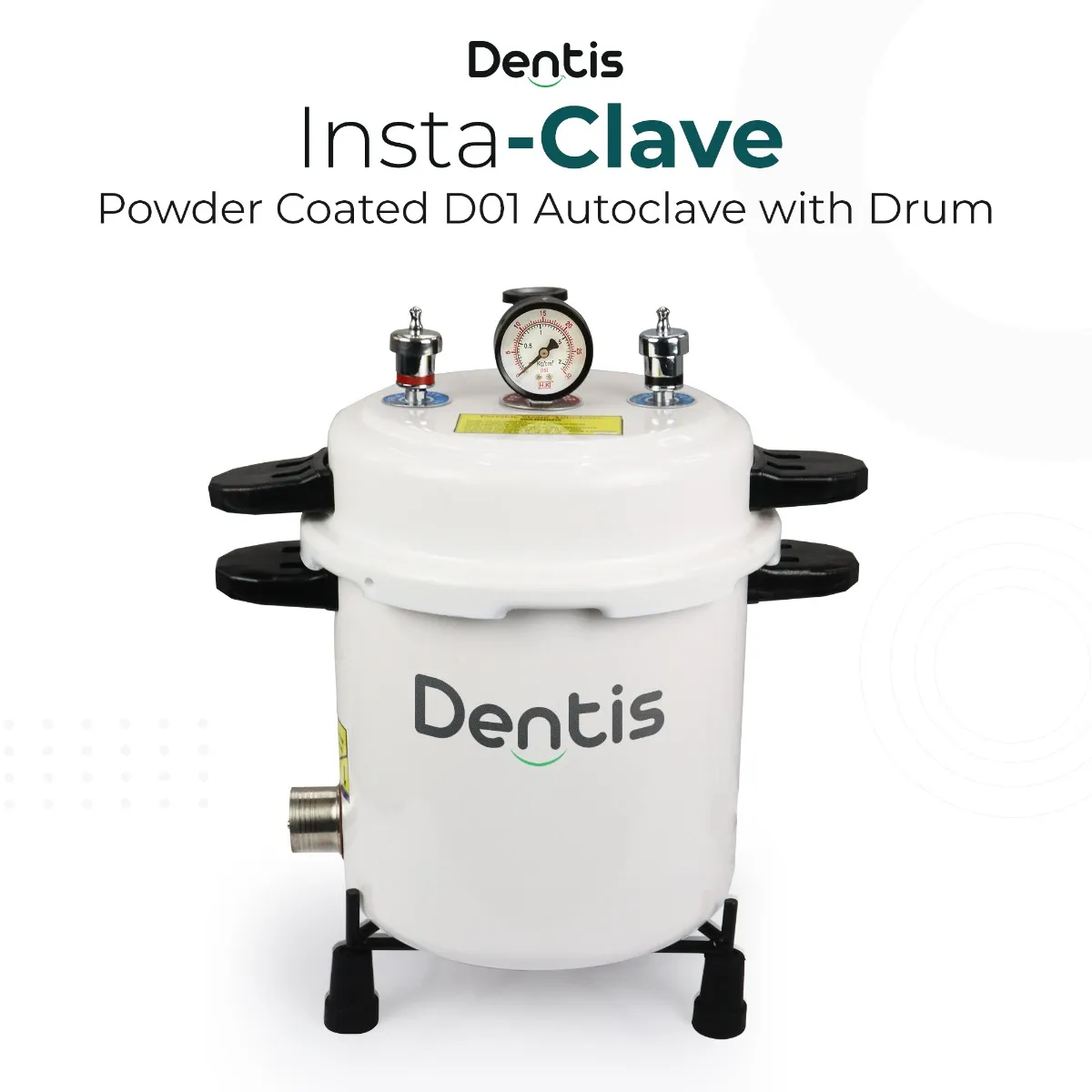Buy Dentis Insta-Clave Autoclave - 14L with Timer & Drum | High ...