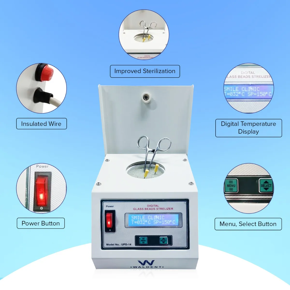 Digital Glass Bead Sterilizer: Buy Dental Sterilizer online at Best ...