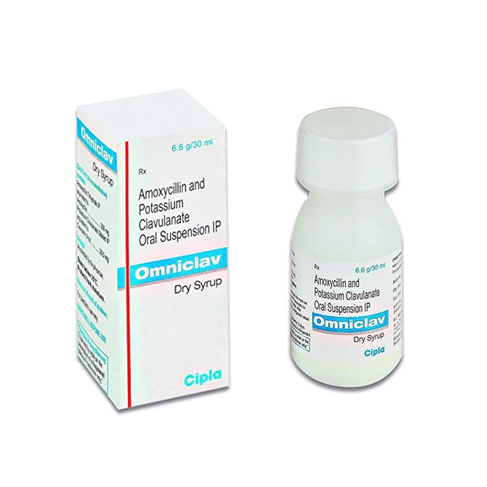 Buy Cipla Omniclav Dry Syrup Online at Best Price | Dentalkart.com