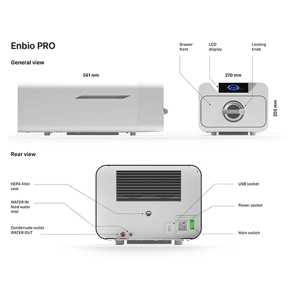 Enbio Pro 5.3L Class B Autoclave