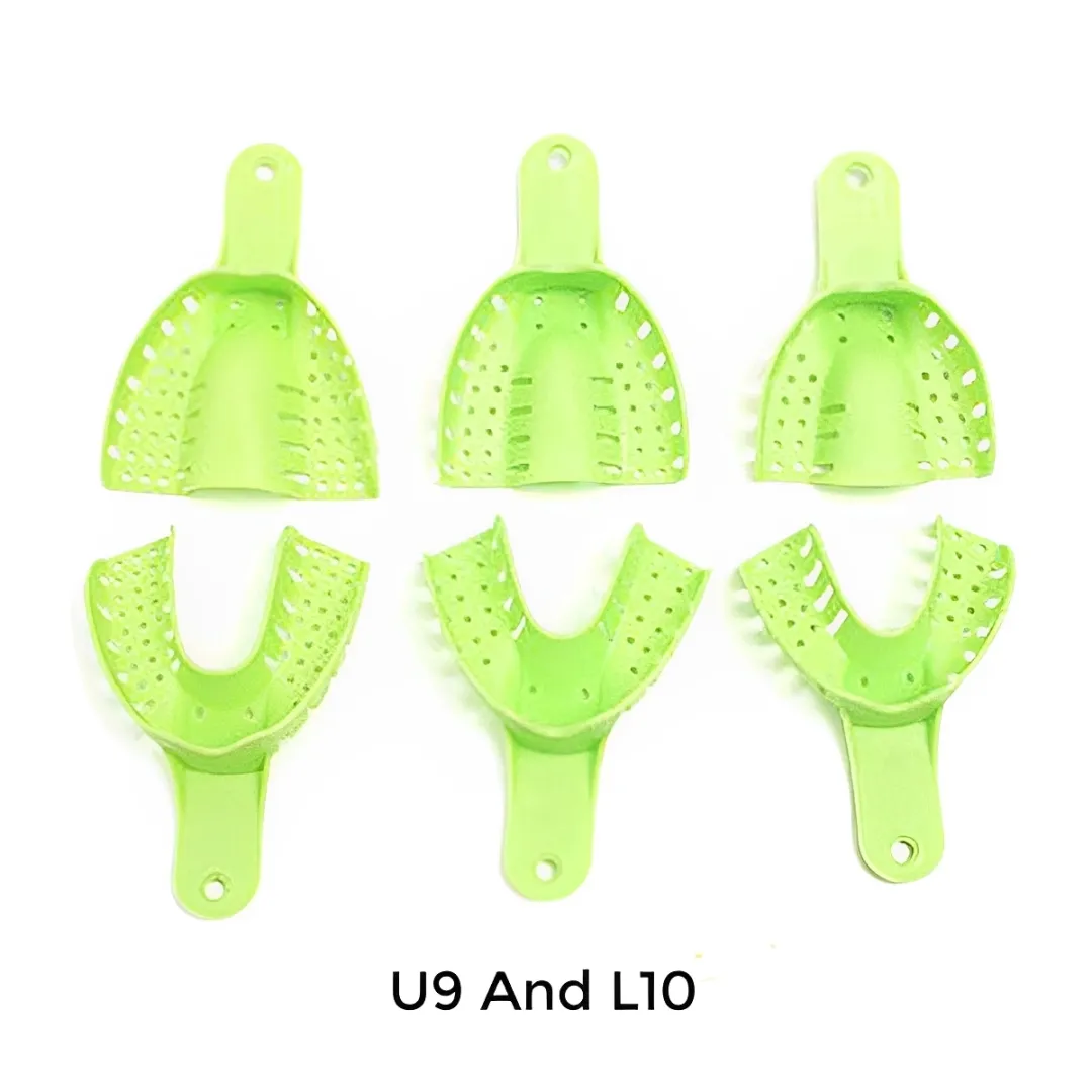 Buy EiTi Impression Tray Pack of 2 - Autoclavable Dentulous Trays ...