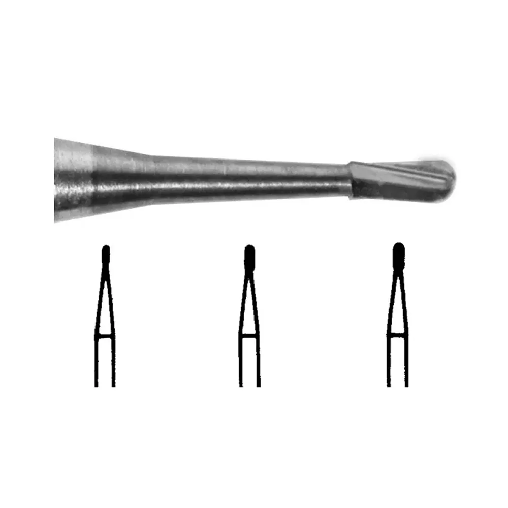 Microdont Pear Shaped FG Carbide Burs