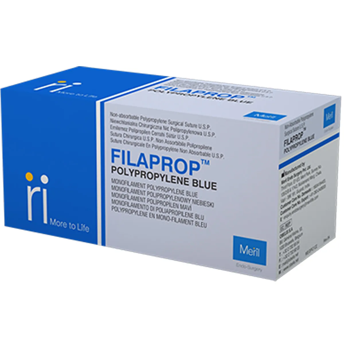 Meril Filaprop #6-0 Polypropylene Suture