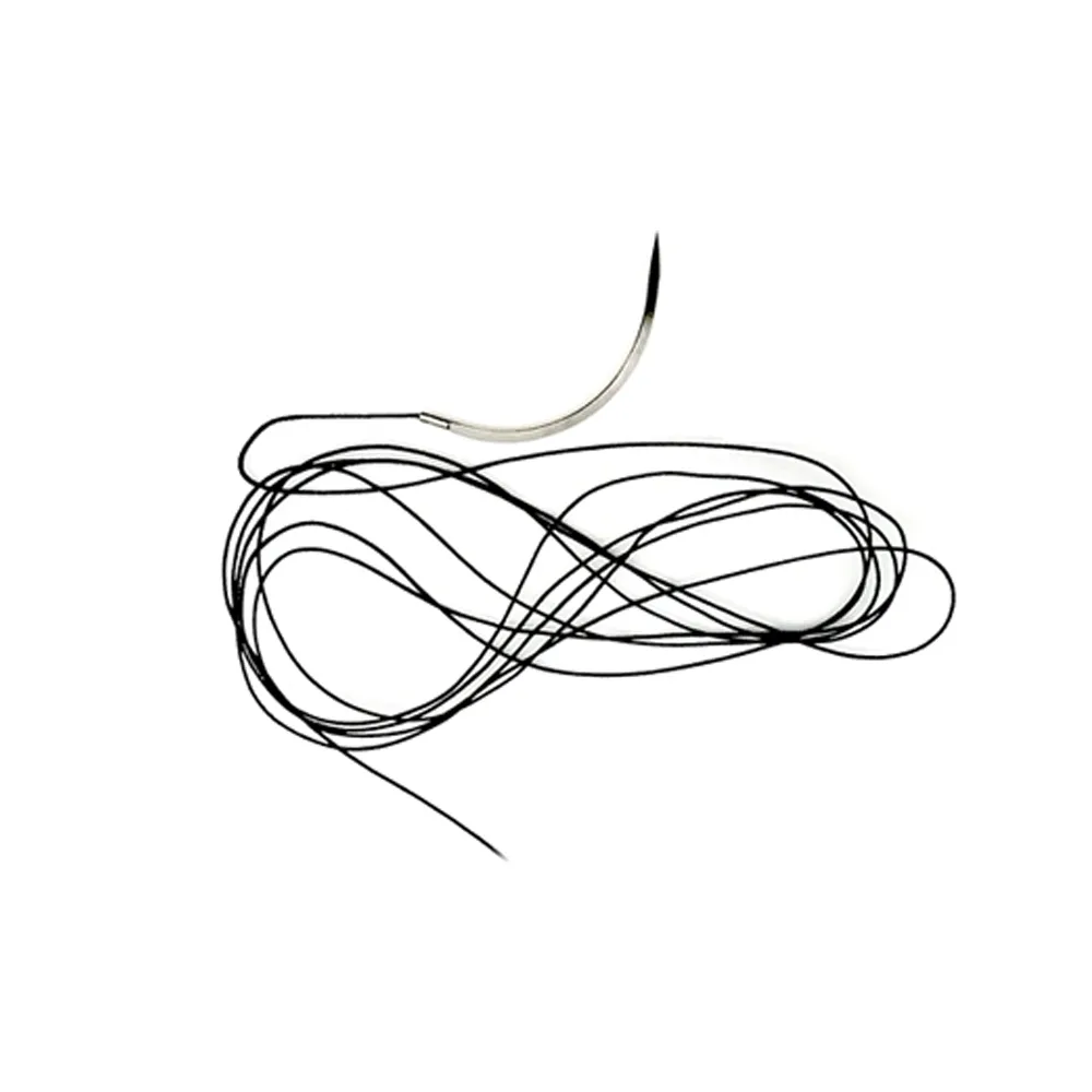 Meril Filasilk #3-0 Black Braided Silk Suture