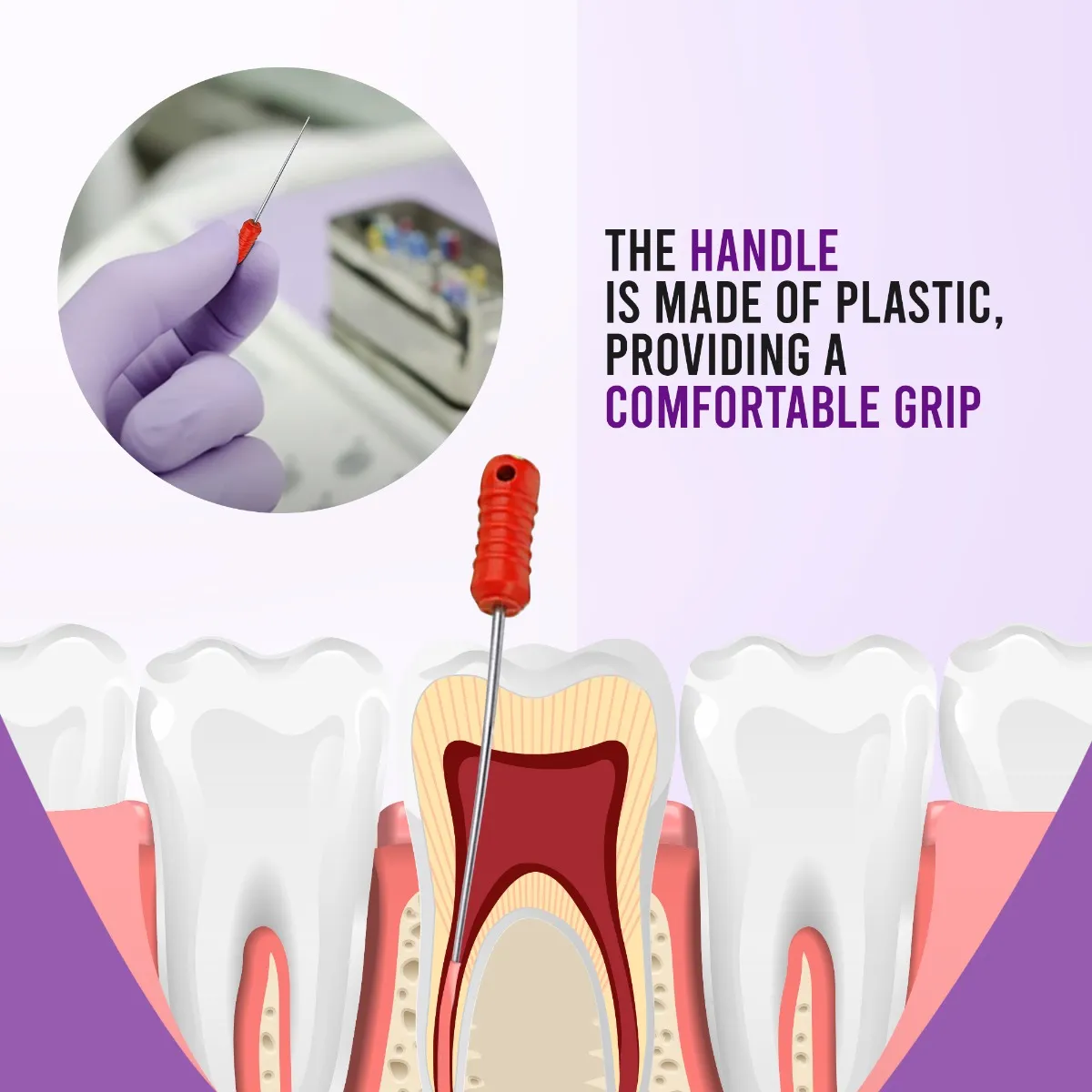 Waldent Finger Pluggers 21mm (Pack of 6) | Dentalkart