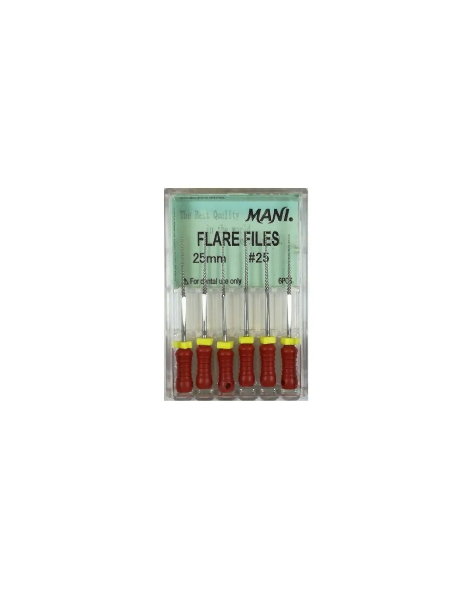 Buy Mani Flare Files 25mm - Best Price | DentalKart