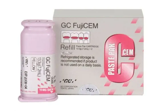 Buy GC Fujicem Luting Glass Ionomer: Resin Modified Glass Ionomer ...