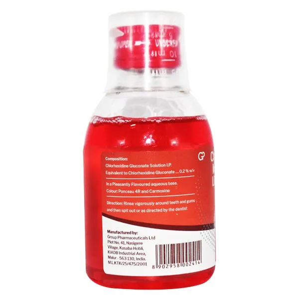 Buy Group Pharma Guard Oral Rinse Chlorhexidine Mouthwash Online at ...