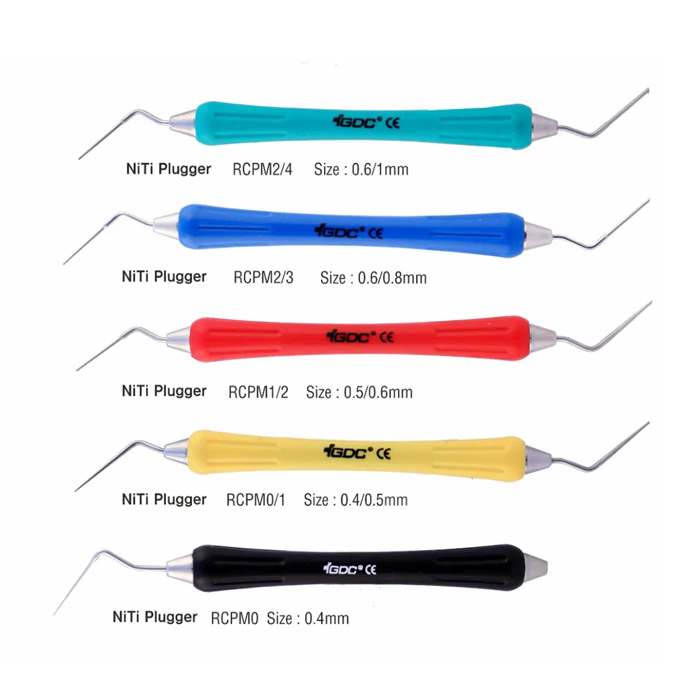 GDC NiTi Hand Pluggers For Root Canal Obturation