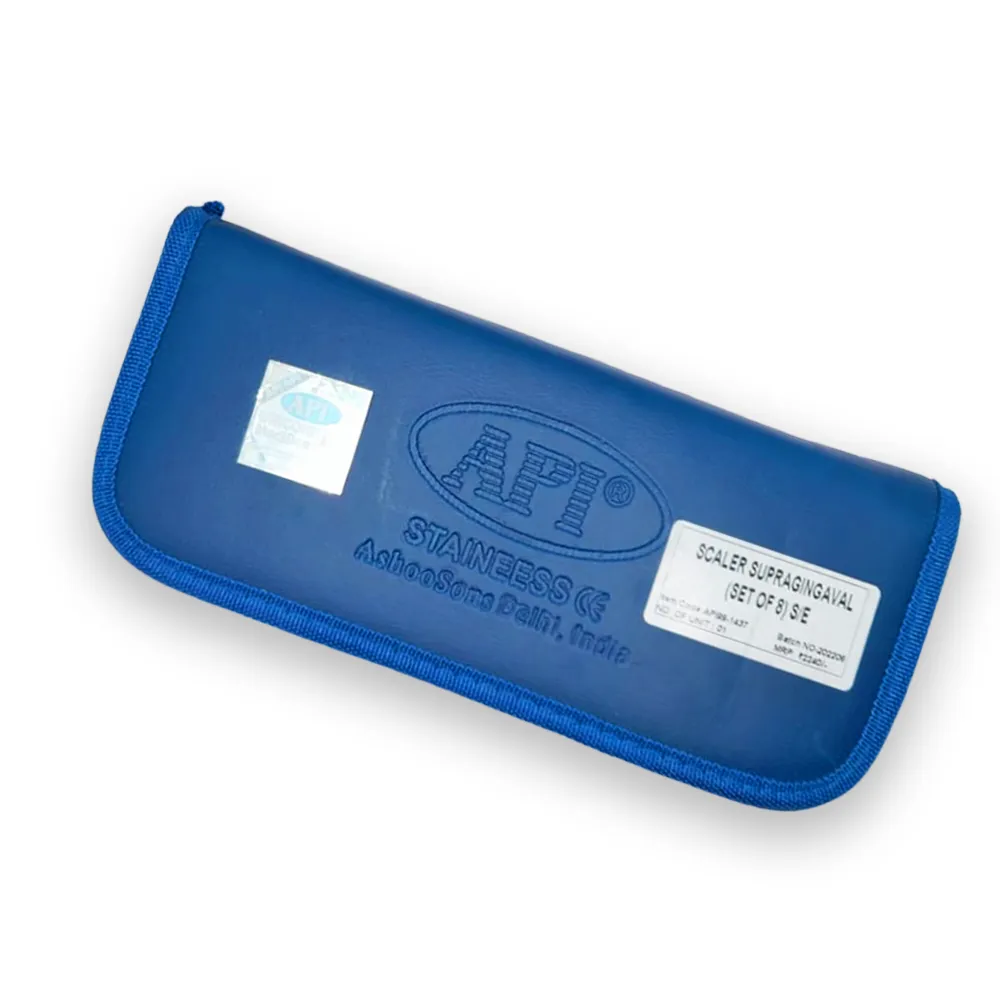 API Supra Gingival Scalers Kit - Set of 8 (S/E)